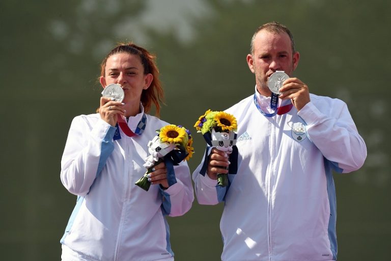 Gian Marco Berti e Alessandra Perilli, una storica medaglia d'argento ...